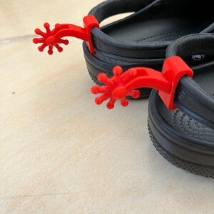 Minimalist Spurs for Croc With Many Color Selection - Etsy