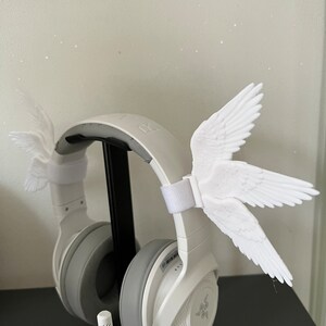 Three Angle Wings for Headphones / Headset for Streaming Anime Cosplay ...