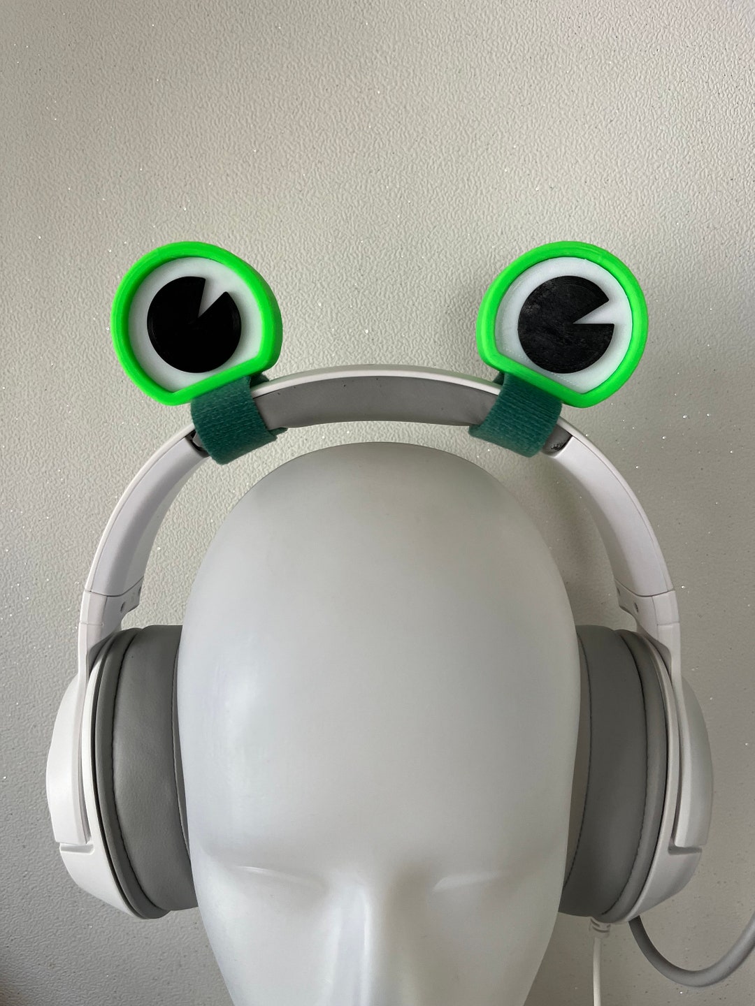 Flat Frog Eyes for Headphones / Headset for Game Fun Streaming Anime ...