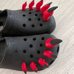 Demon Toes Charm 3d Printed for Croc - Etsy