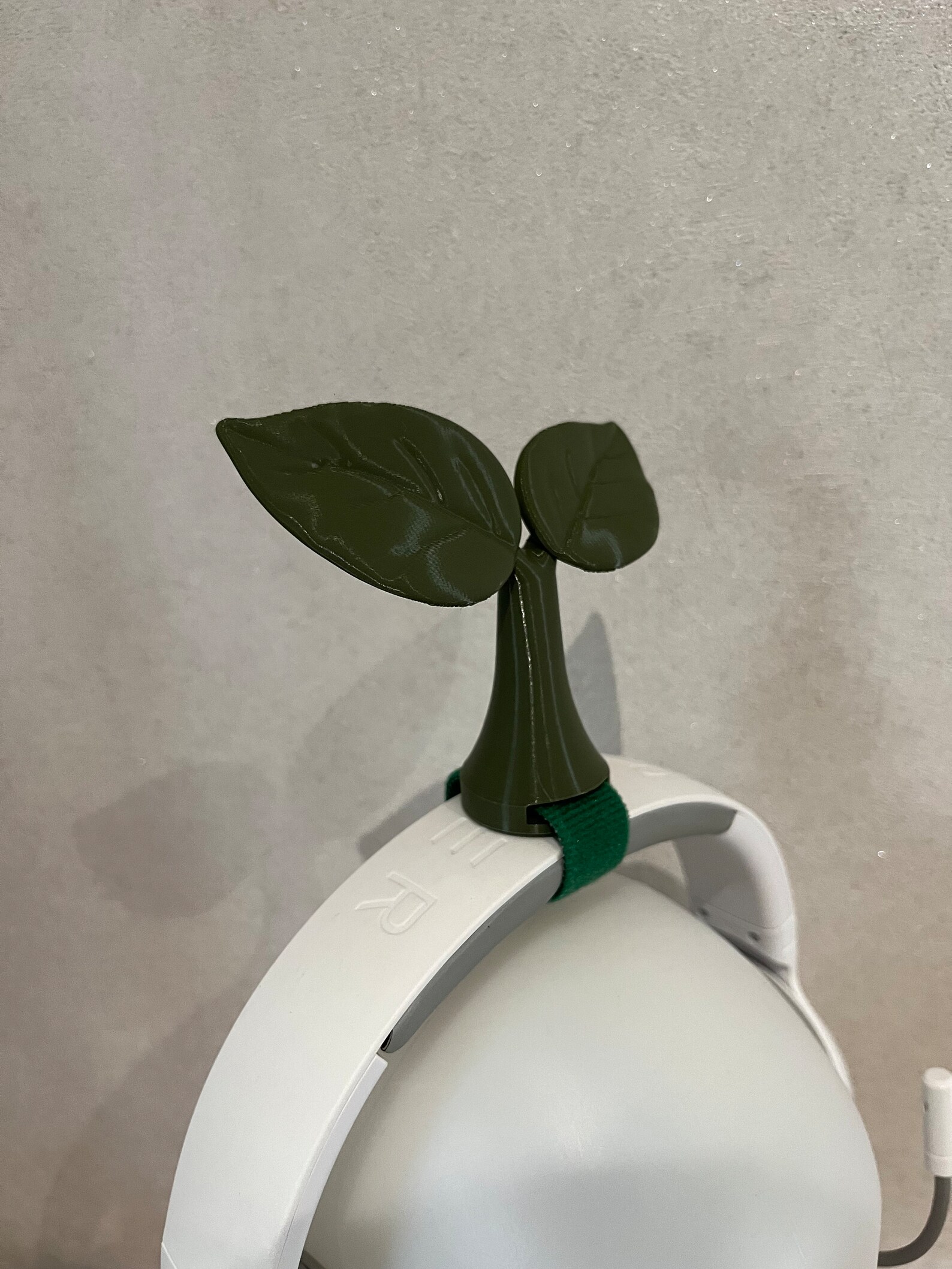 Sprout Leaf for Headphones / Headset for Streaming Anime Cosplay - Etsy