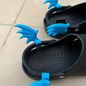 Bat Wing for Croc With Many Color Selection 3d Printed - Etsy