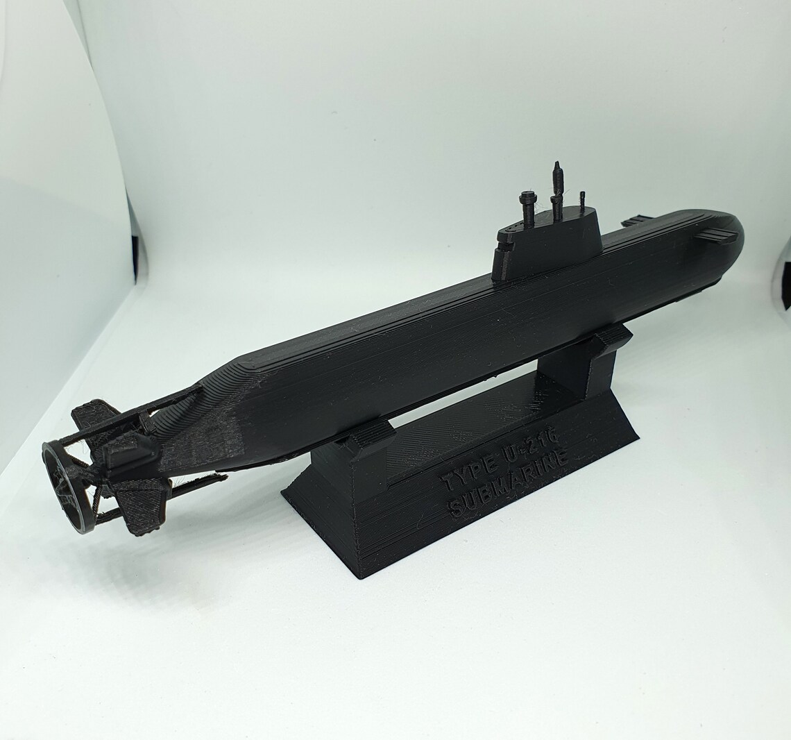 Type 216 Submarine / U-216 Conventional German Submarine - Etsy