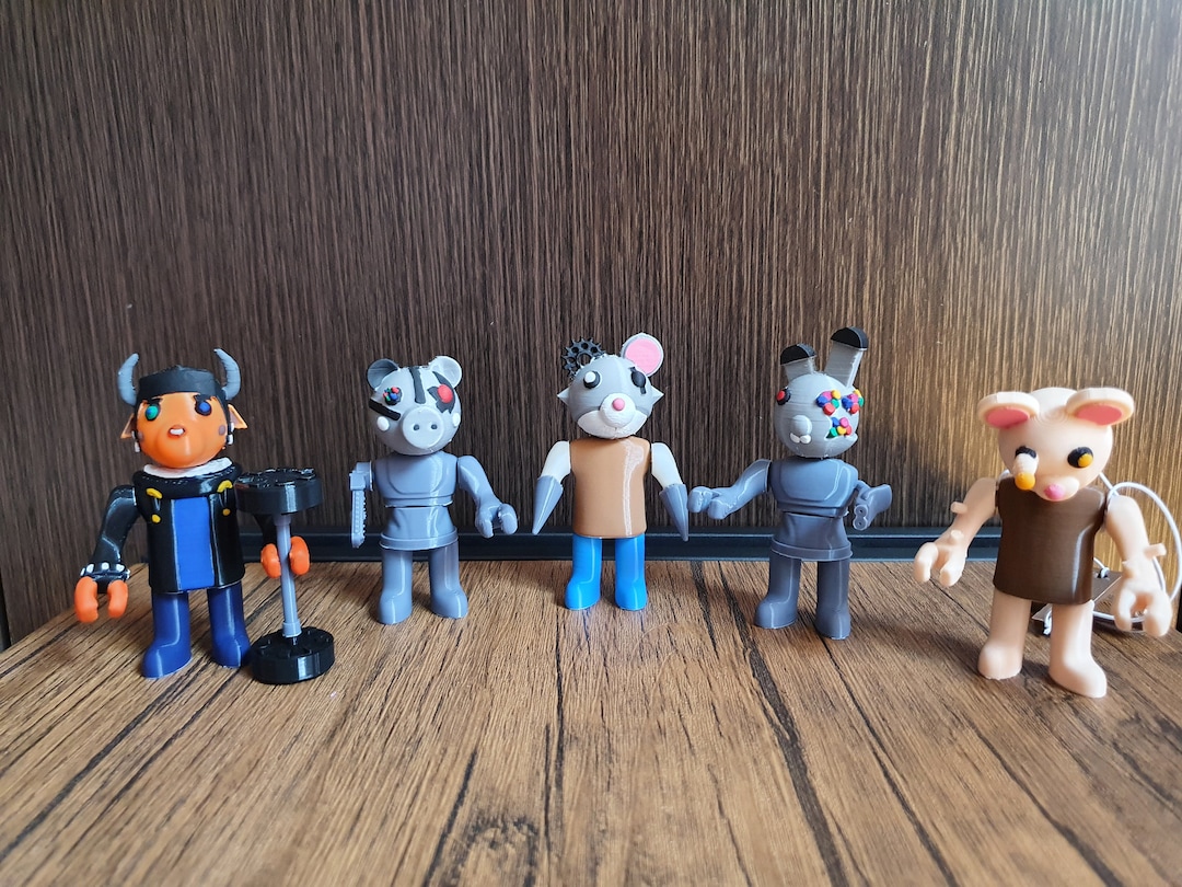 Roby, Raze, Robo Bunny, Billy, Mari Fullbody Figures - Etsy