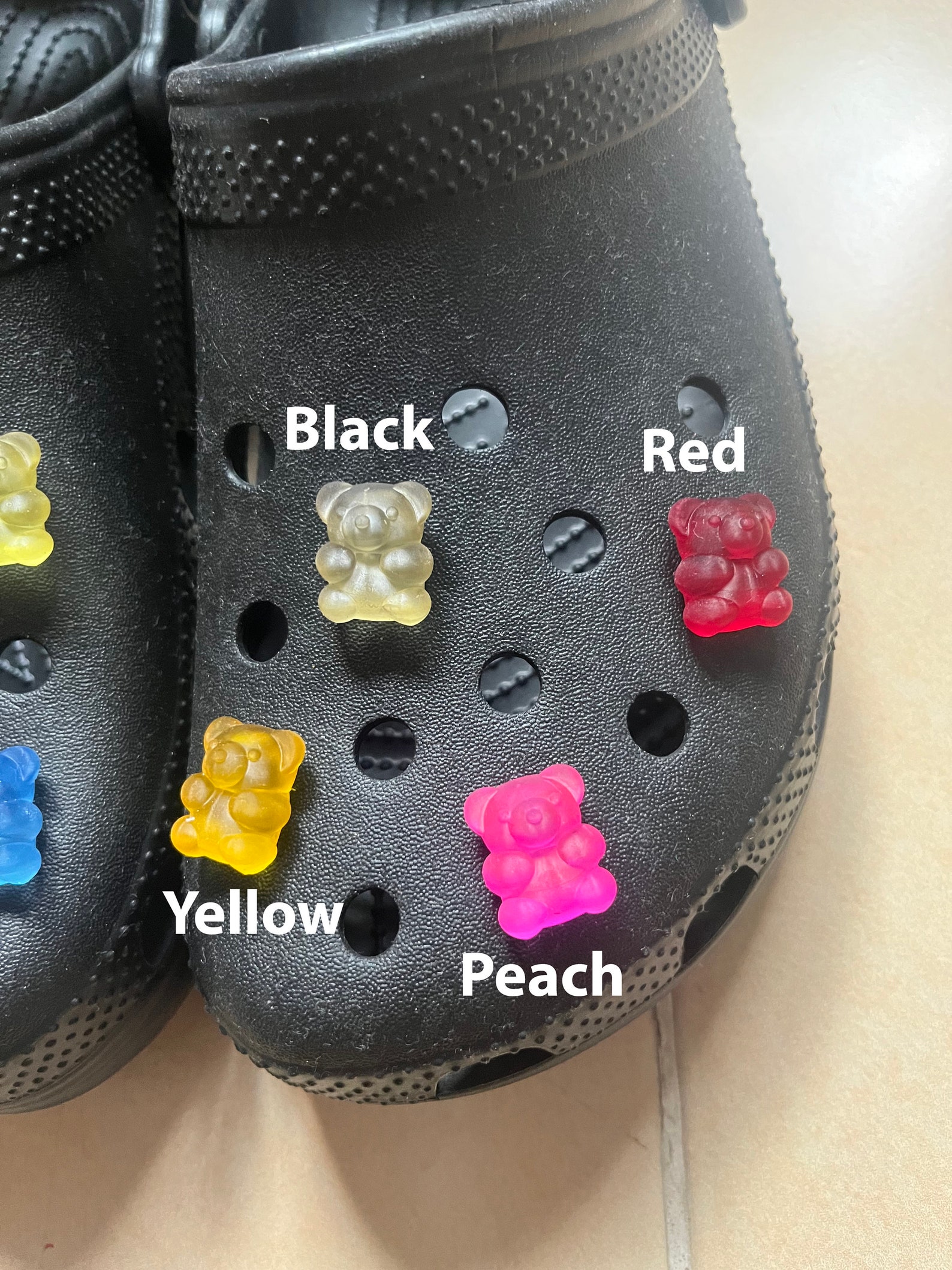 Colorfull Gummy Bear Charms for Croc - Etsy