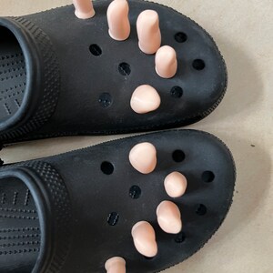Toes Charm 3d Printed for Croc With Many Color Selection - Etsy