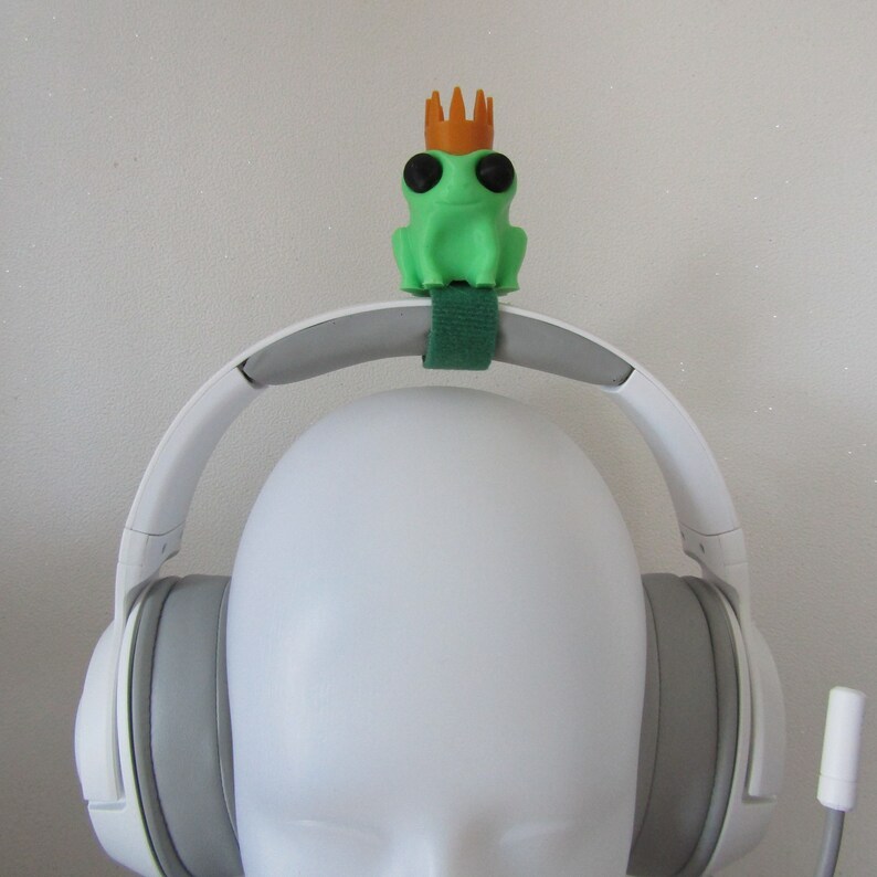 King Frog for Headphones / Headset for Streaming Anime Cosplay - Etsy