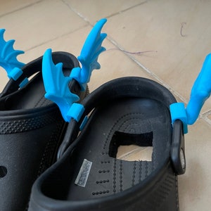 Bat Wing for Croc With Many Color Selection 3d Printed - Etsy