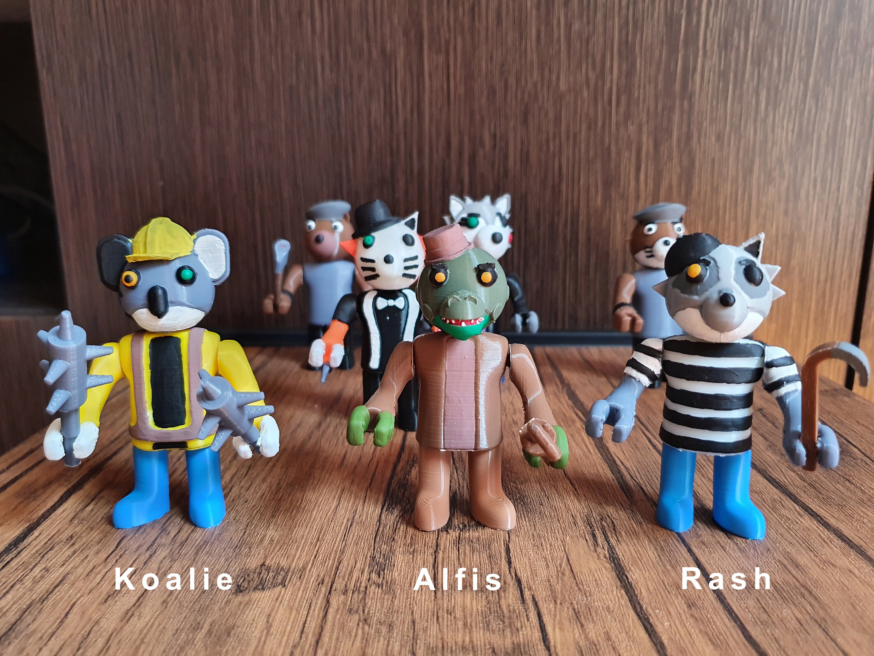 Koalie Alfis Rash Felix Willow Blackbear Filip Fullbody | Etsy