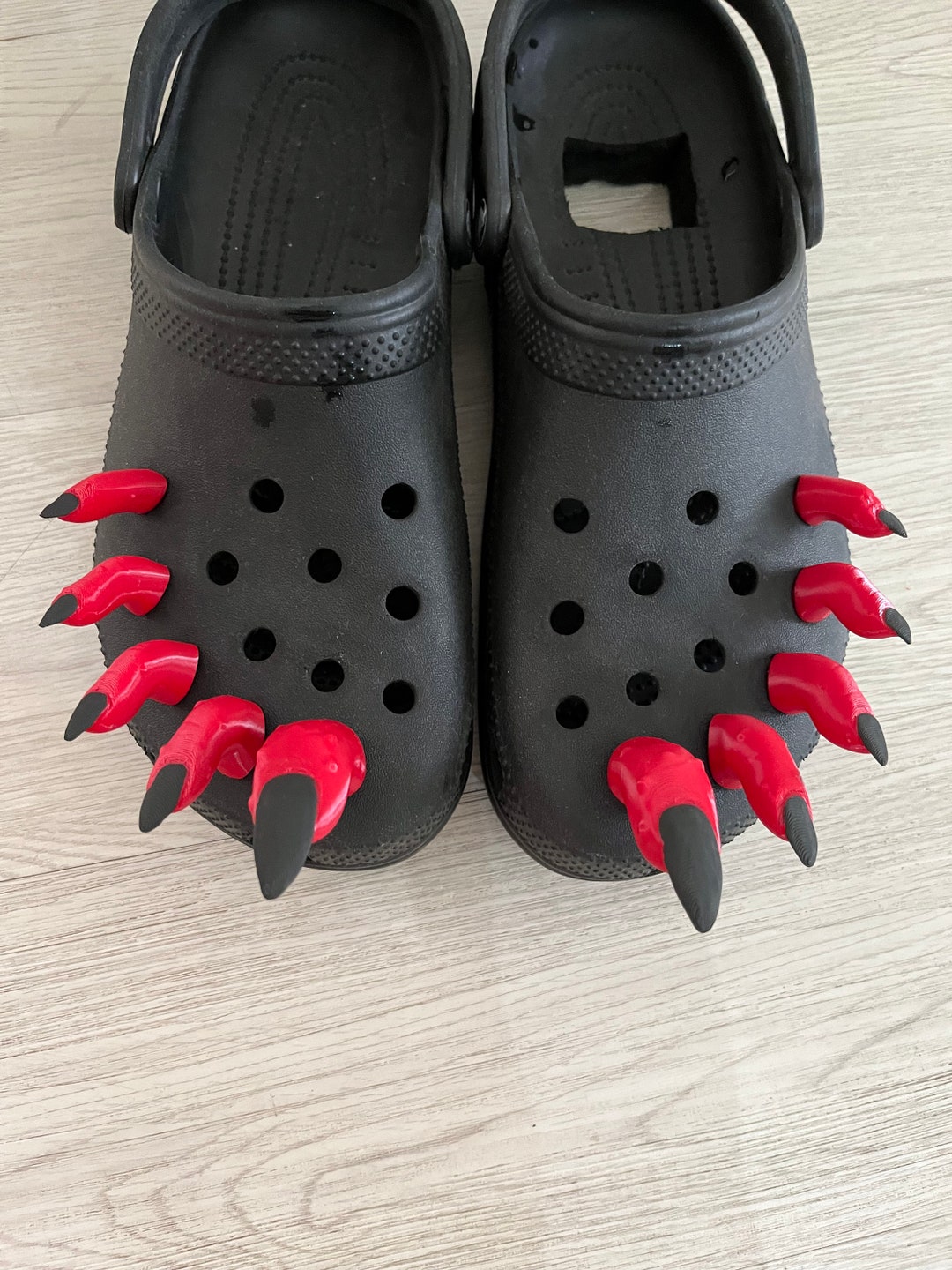 Demon Toes Charm 3d Printed for Croc - Etsy