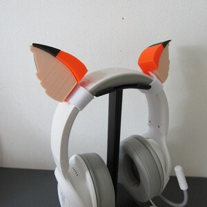 Fox Ears for Headphones / Headset for Game Fun Streaming Anime Cosplay ...