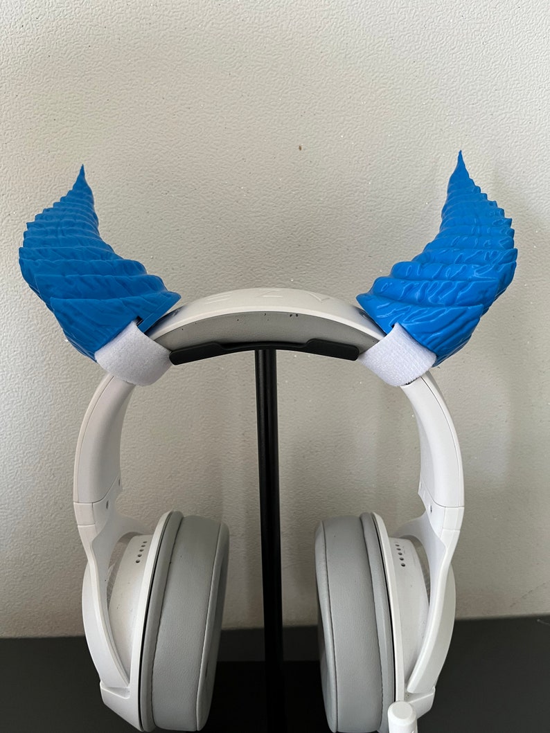 Dragon Horns for Headphones / Headset for Streaming Anime Cosplay - Etsy