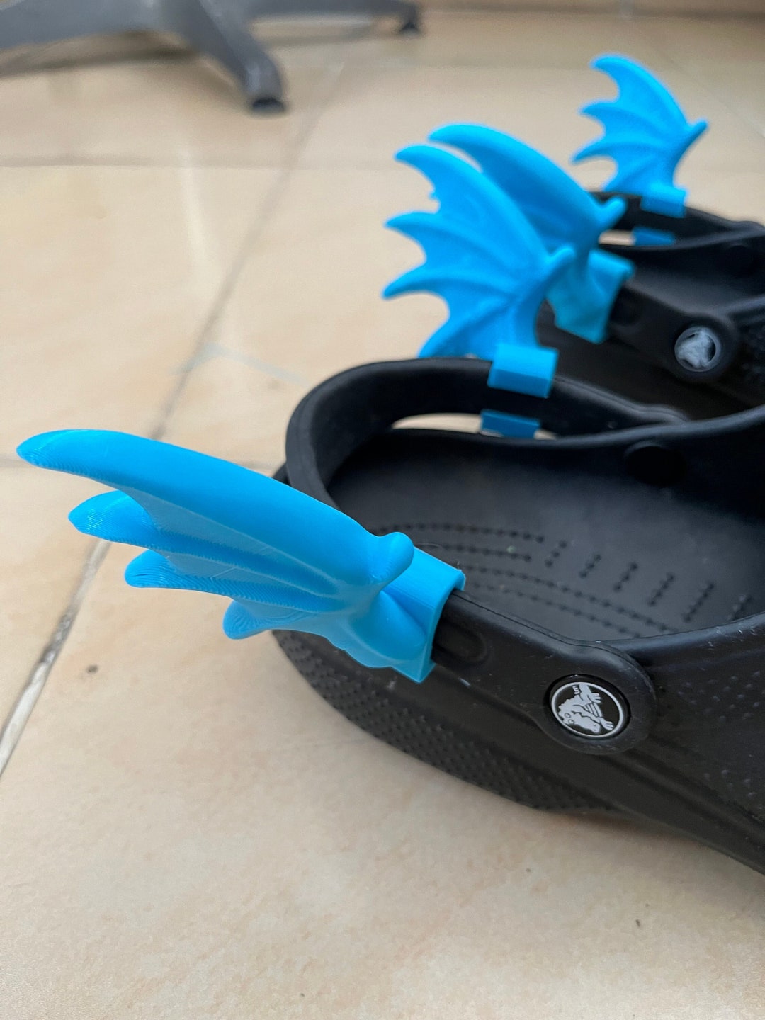 Bat Wing for Croc With Many Color Selection 3d Printed - Etsy