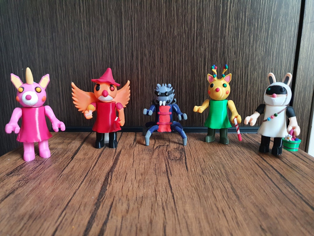 Bess, Reindessa, Phenna, Spidella, Piggy Unicorn Fullbody Figures - Etsy