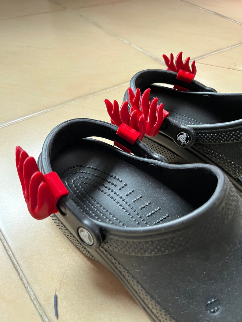 Flame Fire for Croc | Etsy