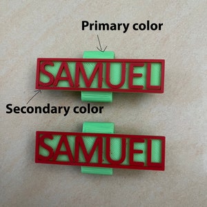 Name Tag 3d Printed for Croc With Many Color Selection - Etsy