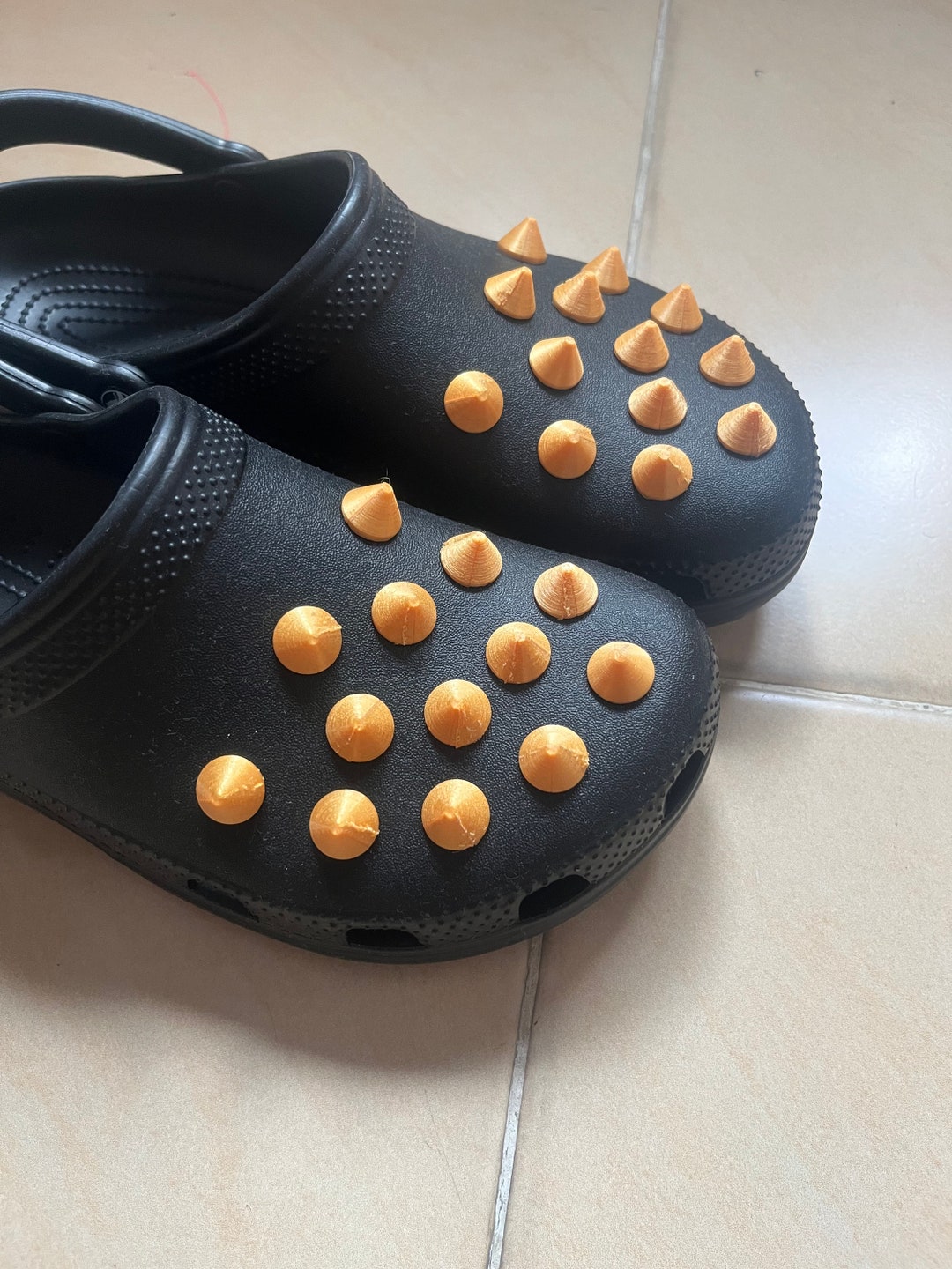 Gold Color Spike Charms for Croc - Etsy