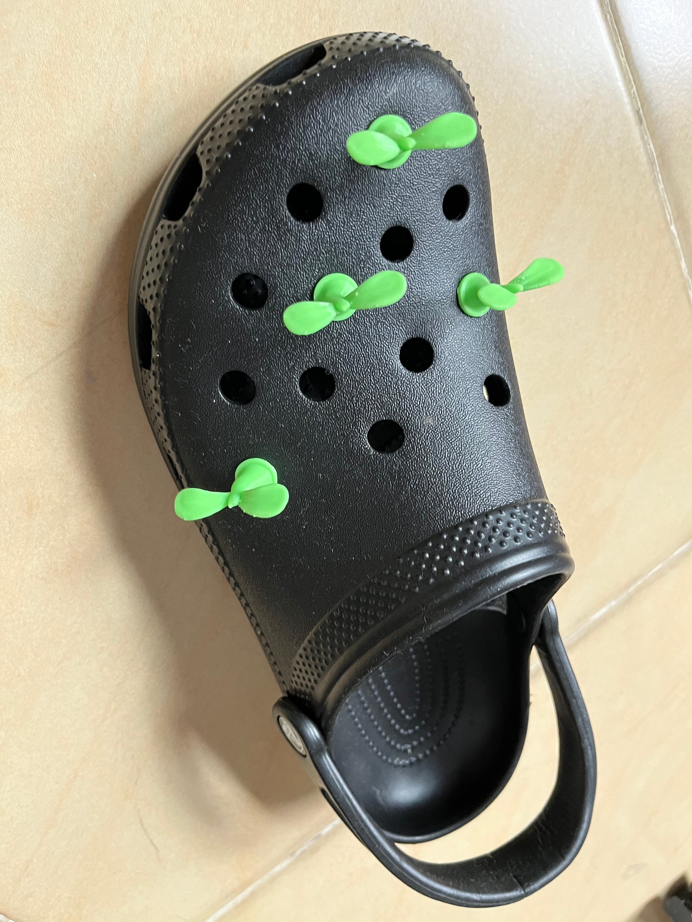 Sprout Leaf Charms for Croc - Etsy