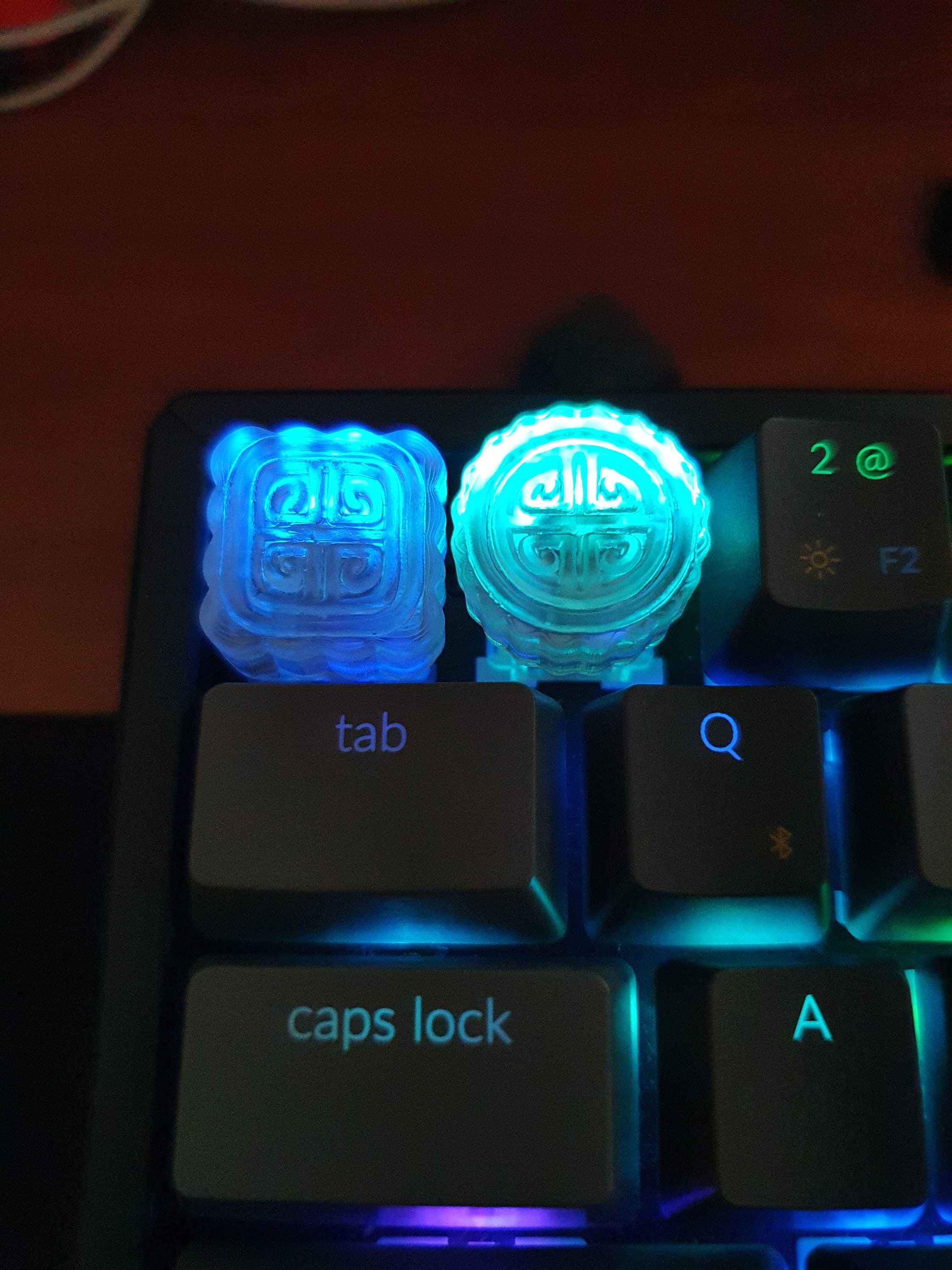 Clear Mooncake Artisan Keycaps 3D Printed - Etsy