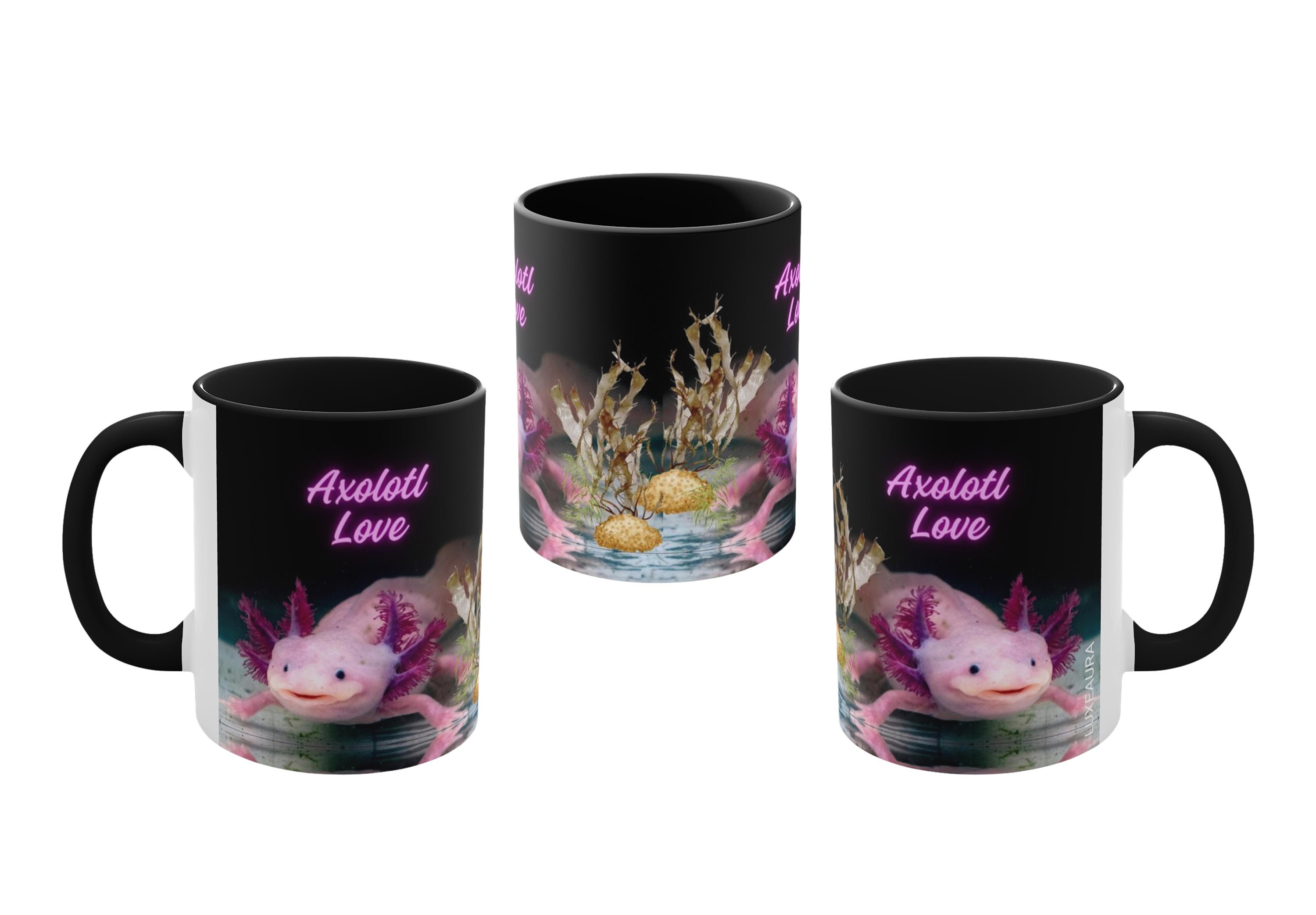 Handcrafted Axolotl Coffee Cup, Cute Axolotl Gift, Ajolote, Gift for ...