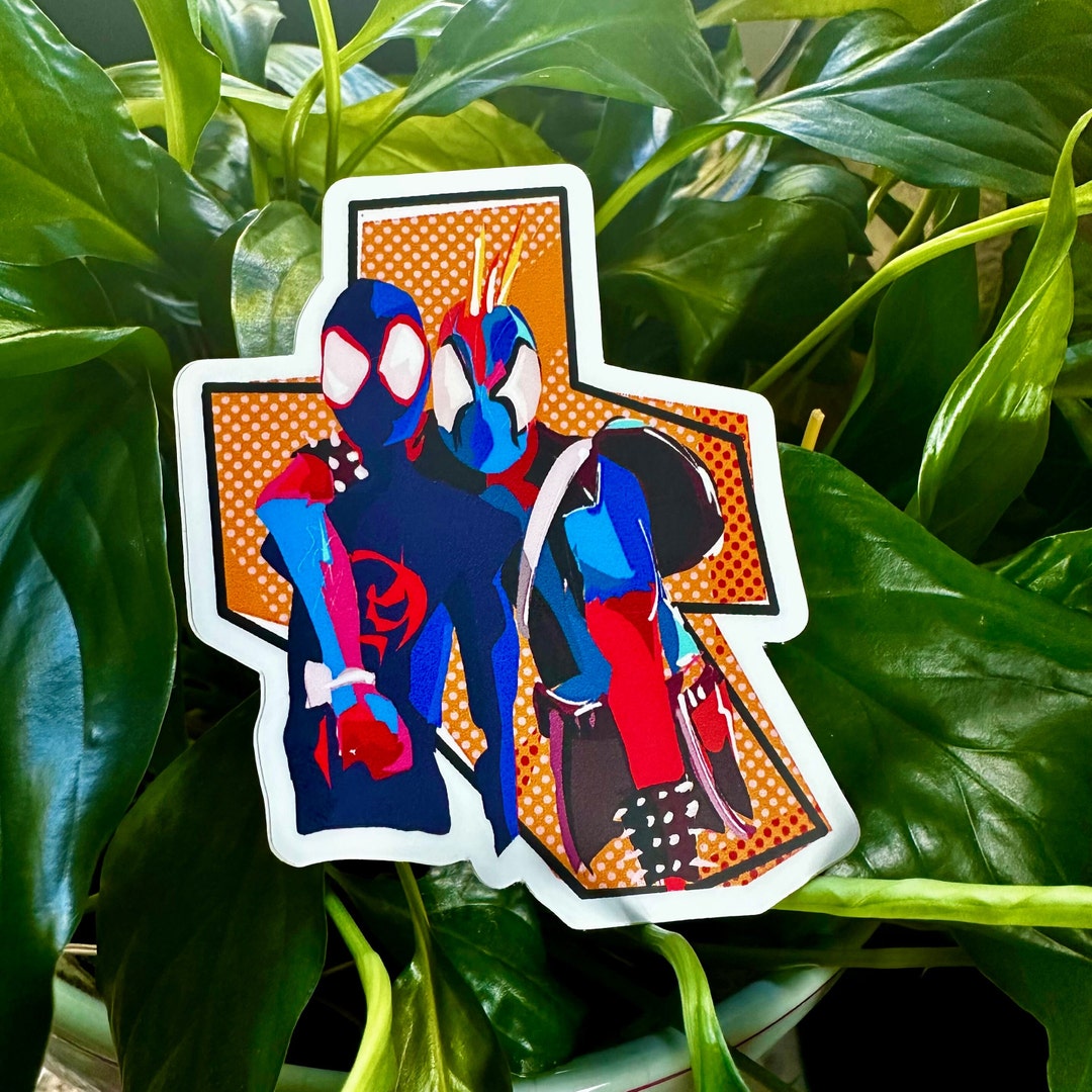 Spider Friends Spiderverse Sticker - Etsy