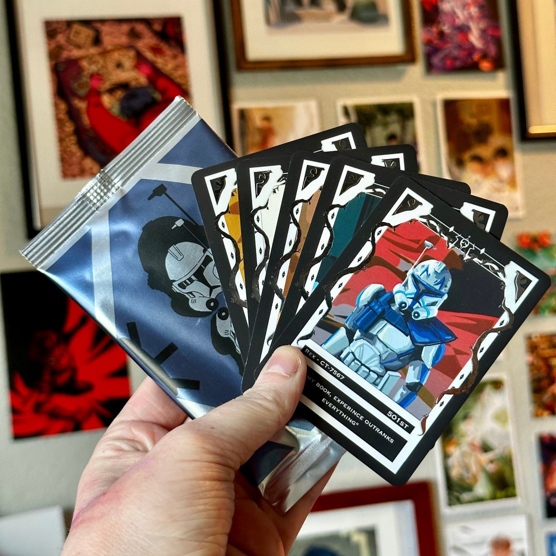 Clone Wars - Trading Cards - Etsy