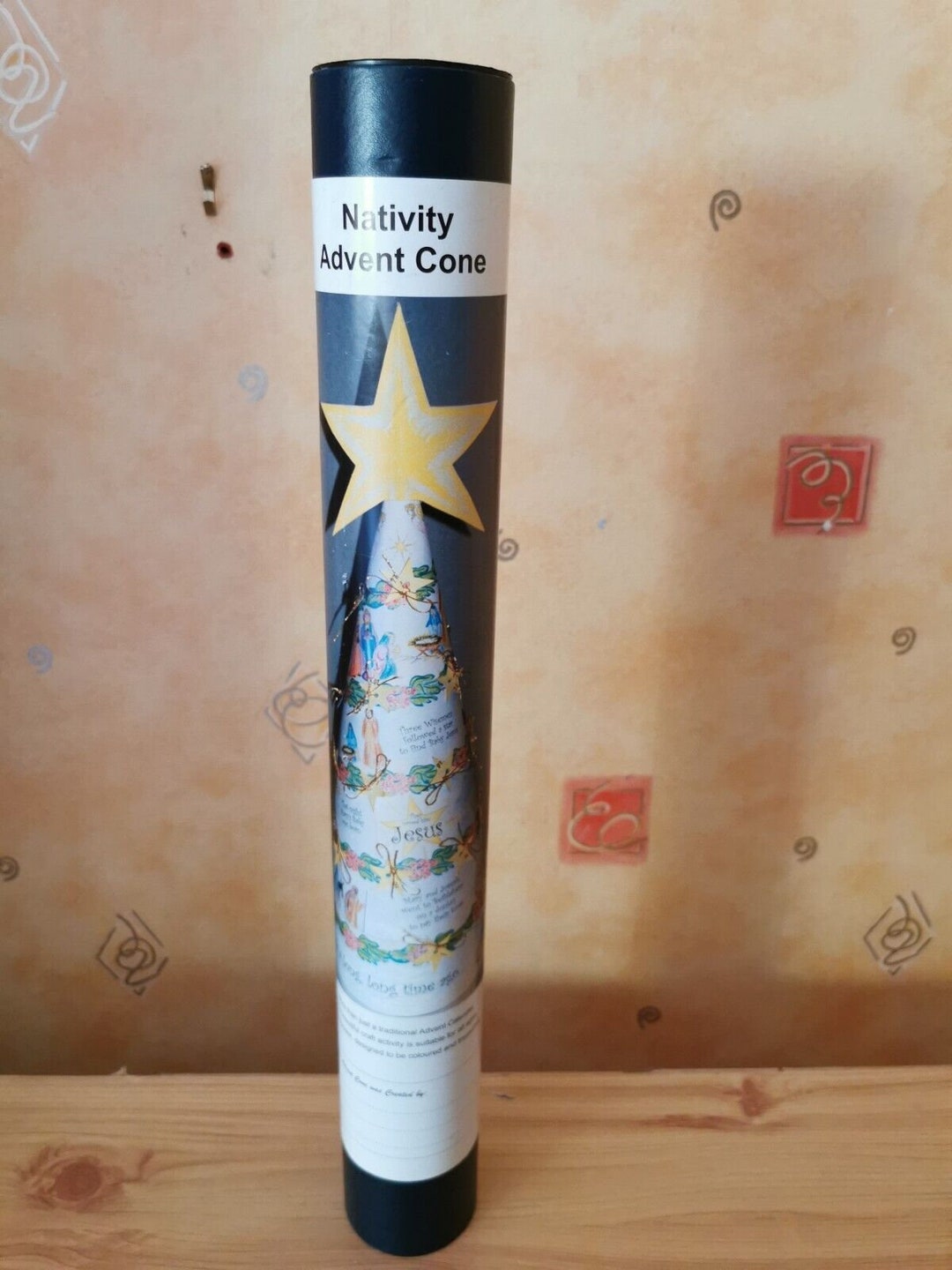 BNWT Make Your Own Nativity Advent Cone Christmas Arts and Crafts Kit ...