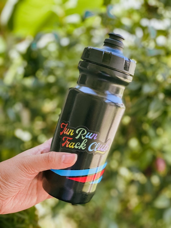 Fun Run Track Club Logo Die Cut Sticker | Etsy