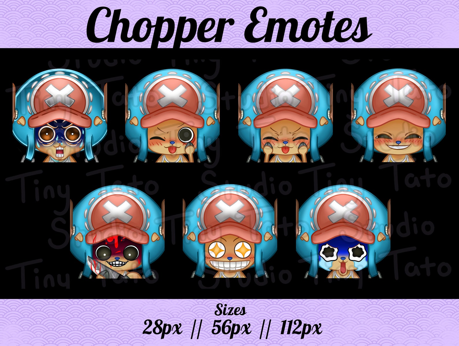 Chopper Emotes - Etsy