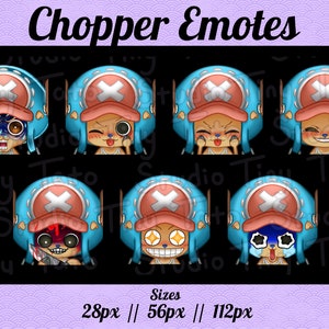Chopper Emotes - Etsy