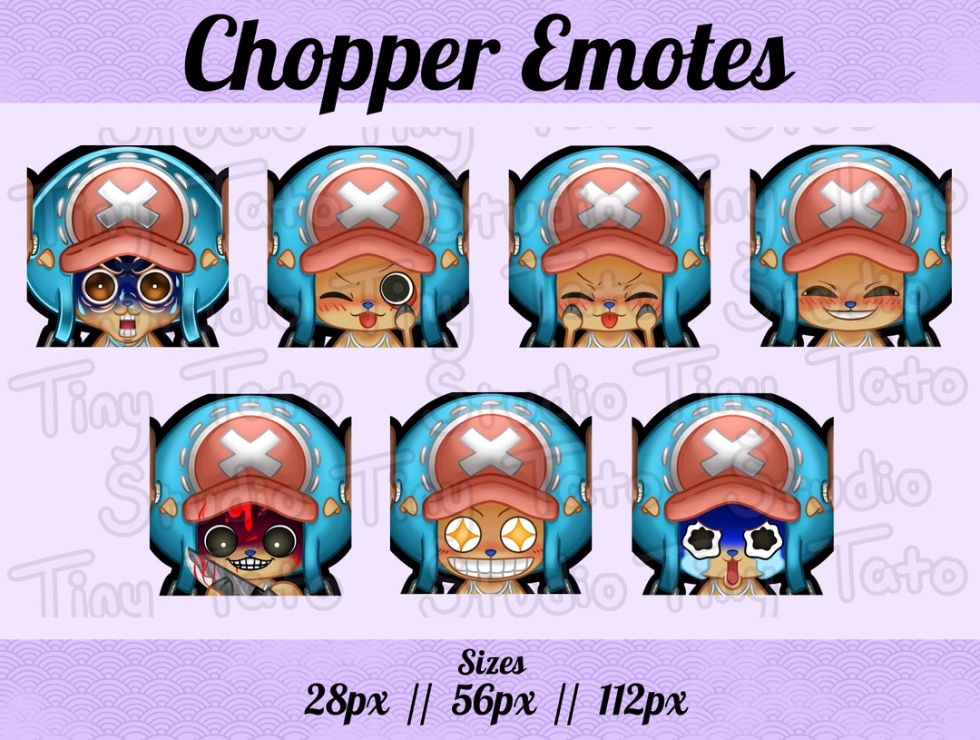 Chopper Emotes - Etsy