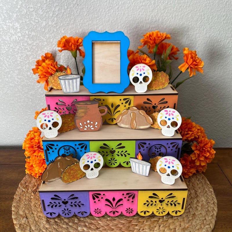 Mini Ofrenda Dia De Muertos - Etsy