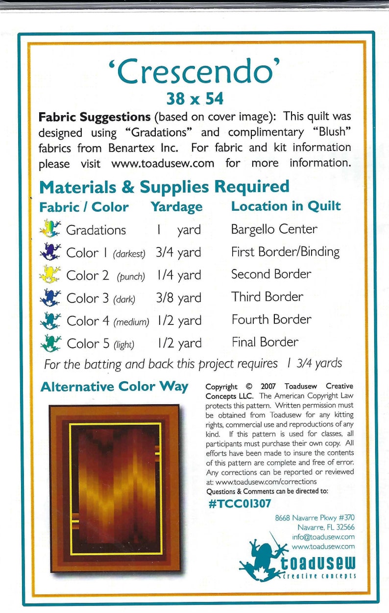 Toadusew Wall Quilt Patterns - Etsy