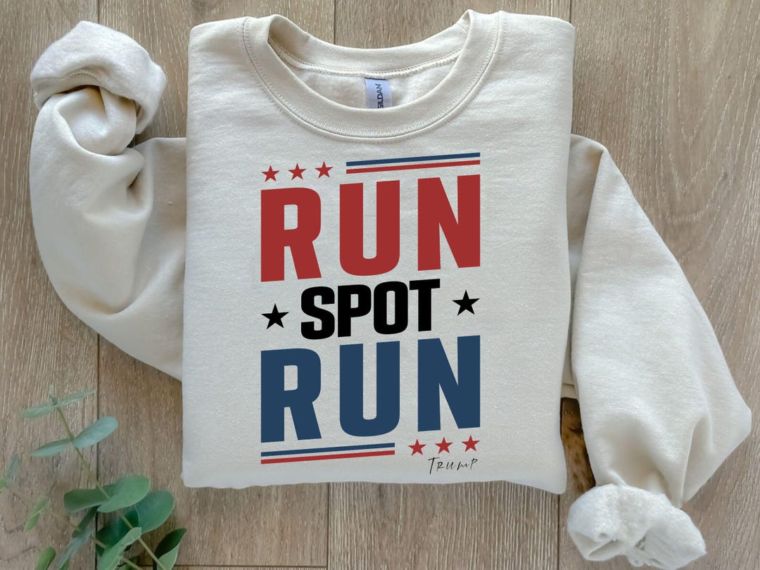 Run Spot Run Svg, Png, Trump 2024 Svg, Camiseta política engraçada ...