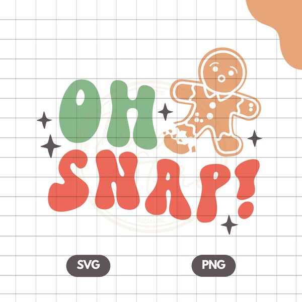 Gingerbread Man Svg - Etsy