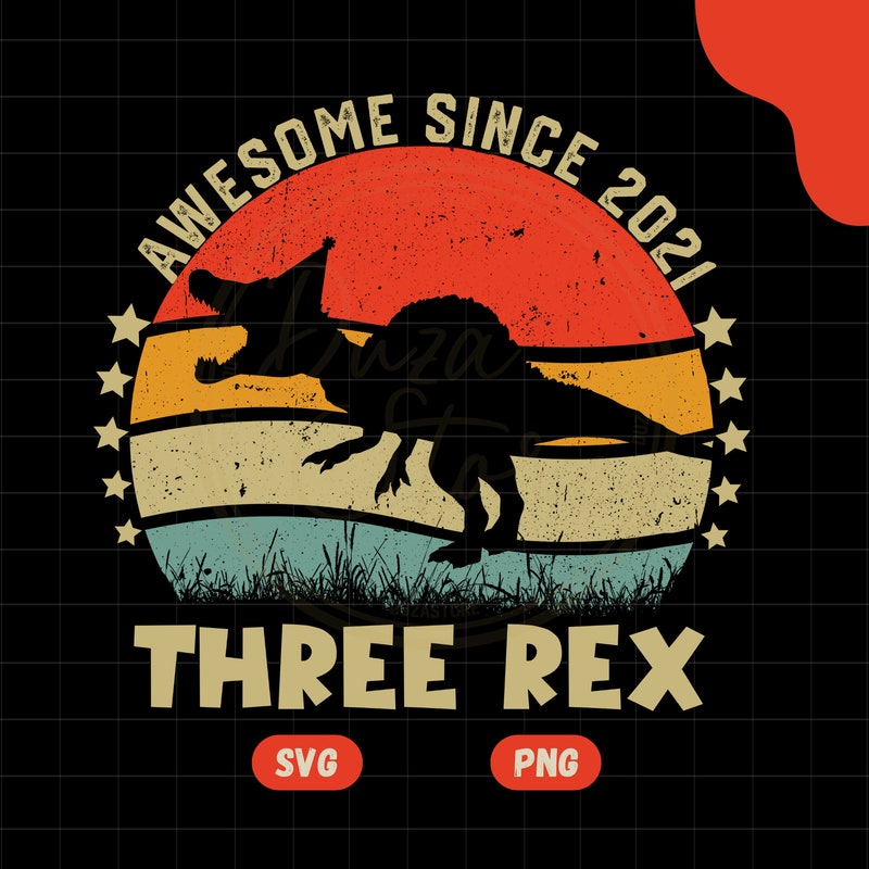Three Rex - Etsy