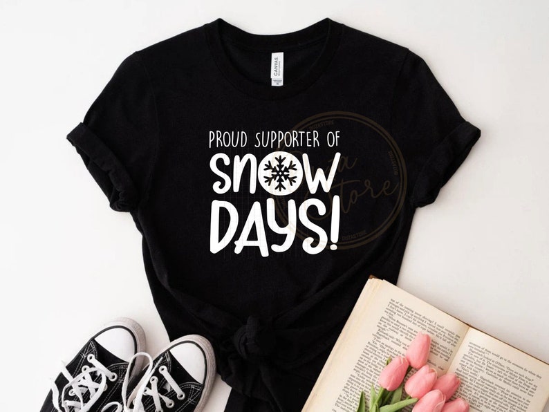 Proud Supporter of Snow Days Svg, Png, Teacher Christmas Gift, Teacher ...