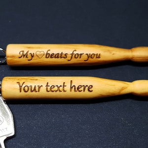 Personalized Drumstick Keychain, A Special Gift for a Drummer ...