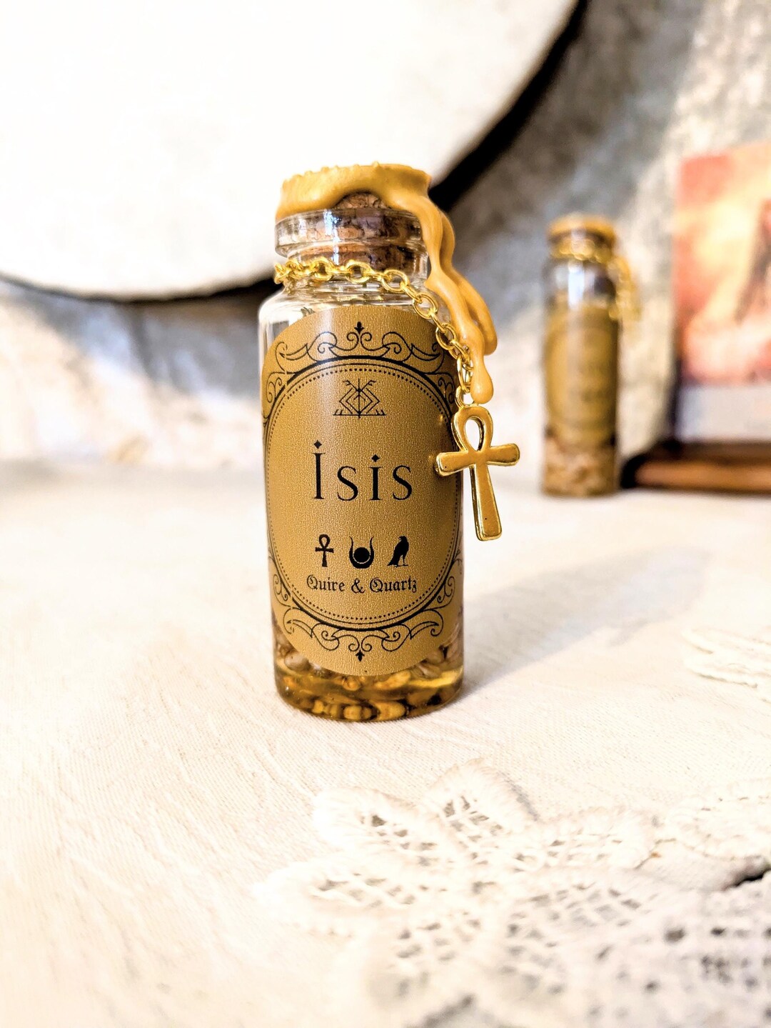 Isis Altar Jar Isis Spell Isis Goddess Isis Devotional Deity Offering ...