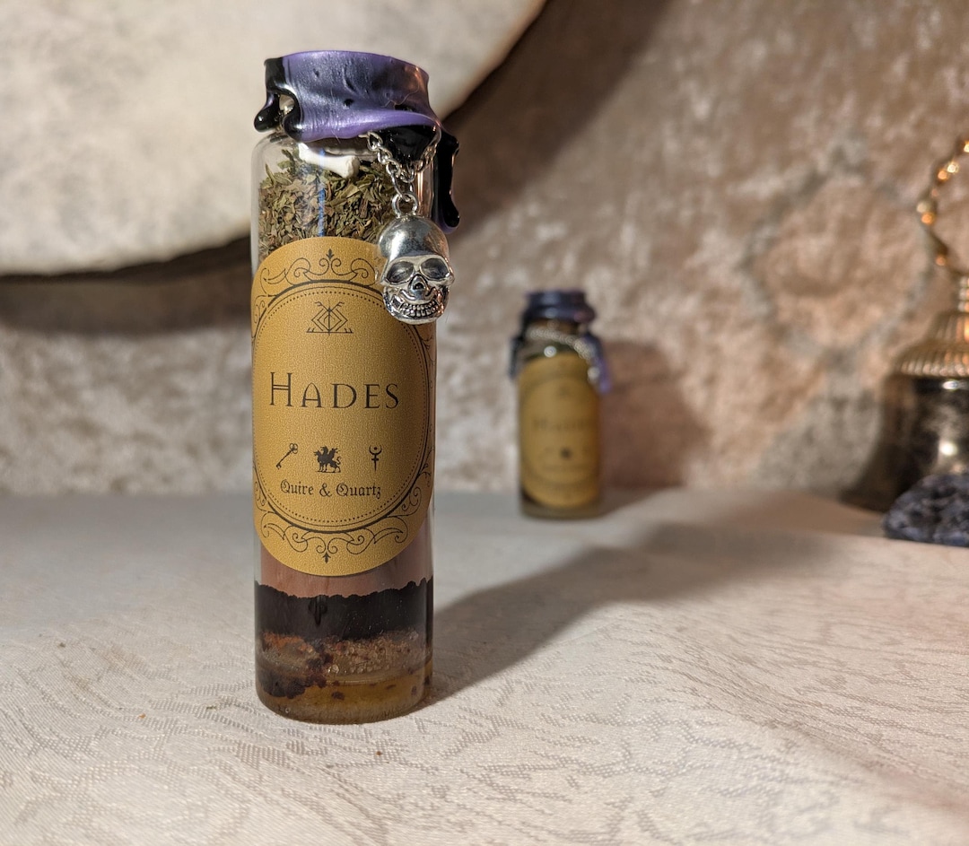 CLOSING DOWN SALE Hades Offering Bottle | Hades Spell | Hades | Hades ...