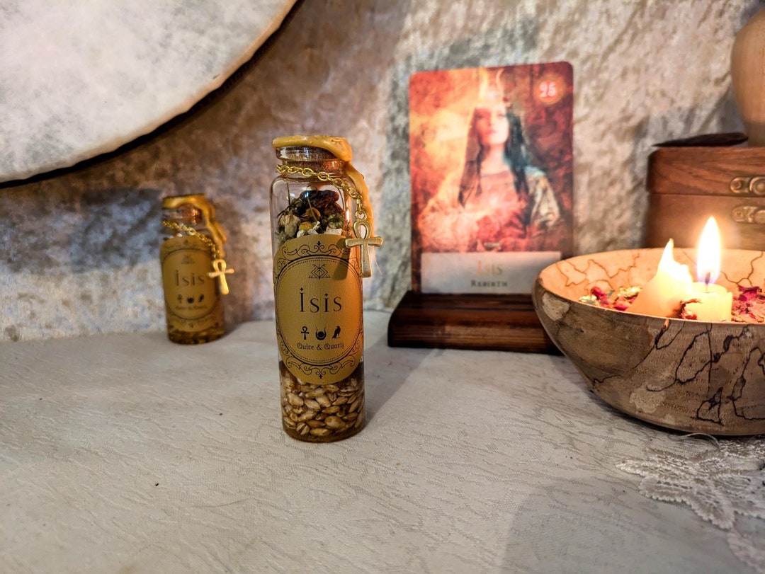 Isis Offering Bottle | Isis Spell | Isis Goddess | Isis Devotional ...