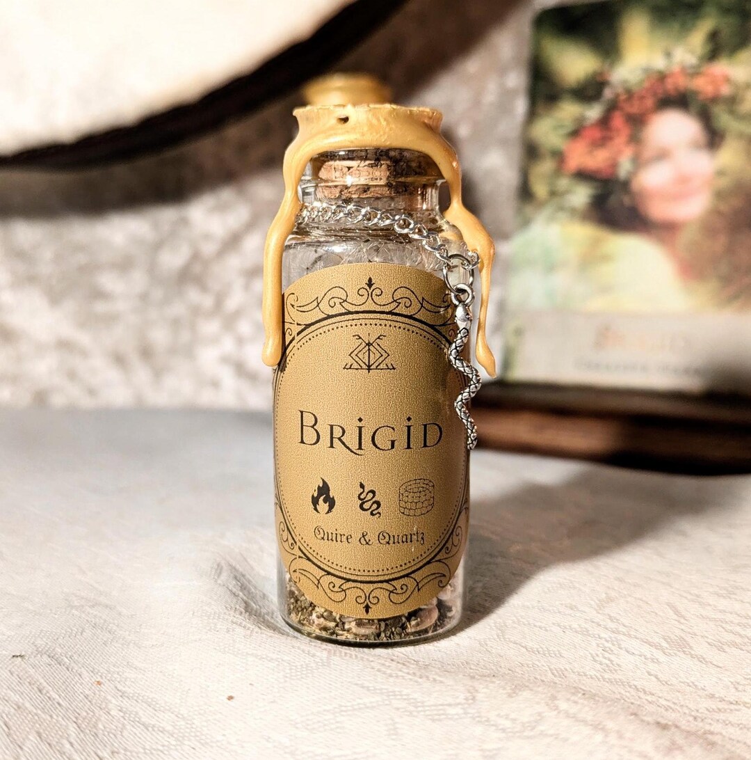 CLOSING DOWN SALE Brigid Offering Bottle | Brigid Spell | Brigid ...