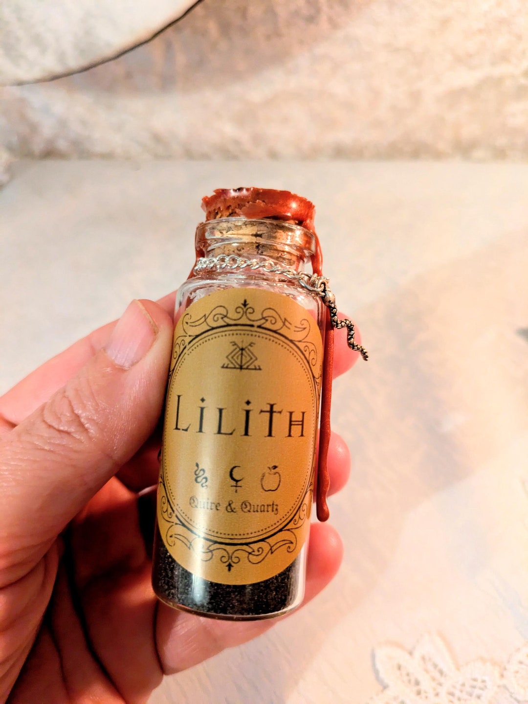 Lilith Offering Bottle Lilith Spell Lilith Goddess Lilith Devotional ...