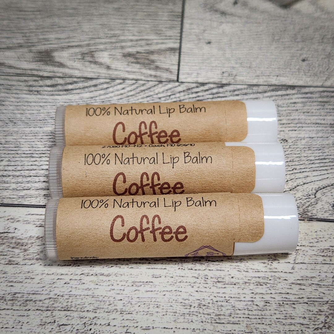 Coffee Flavored Lip Balm: Natural & Moisturizing - Etsy