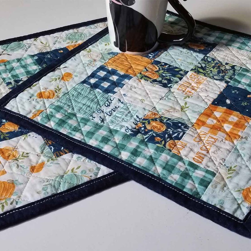 Patchwork Placemats - Etsy