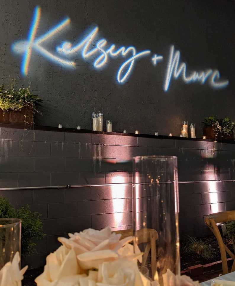 Custom Wedding NEON SIGN for Reception Wedding Decorations | Etsy