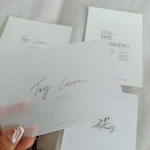 Aesthetic Save the Dates and Invitiations, Printable Save the Dates ...