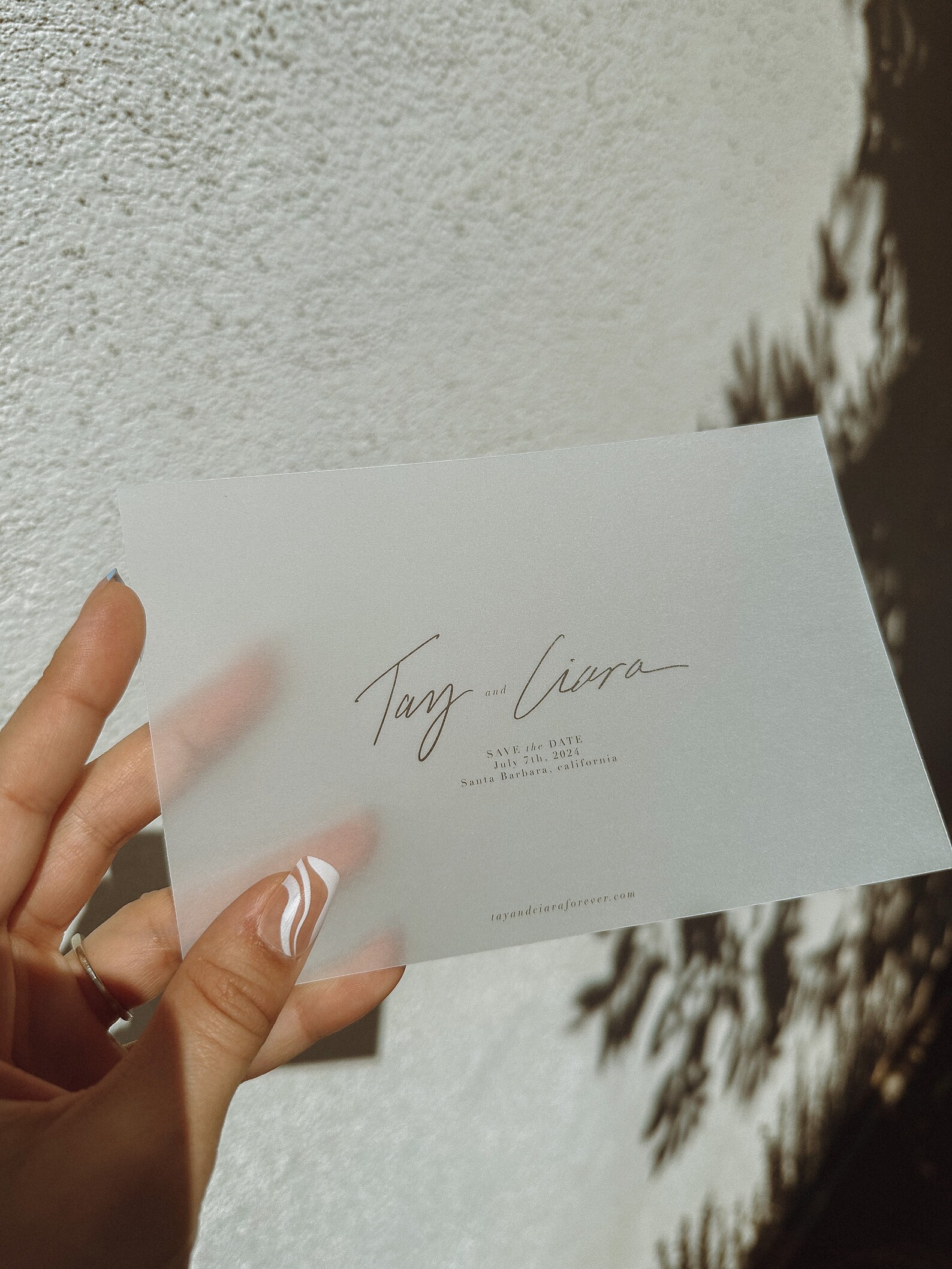 Aesthetic Save the Dates and Invitiations, Printable Save the Dates ...