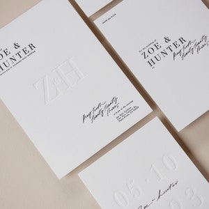 Aesthetic Save the Dates and Invitiations, Printable Save the Dates ...