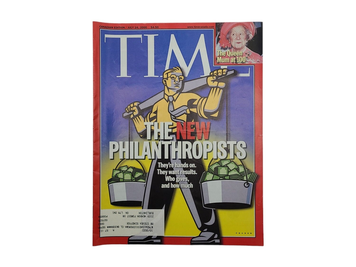 Choice of TIME Magazine 2000 Jul-aug DNA Canada - Etsy